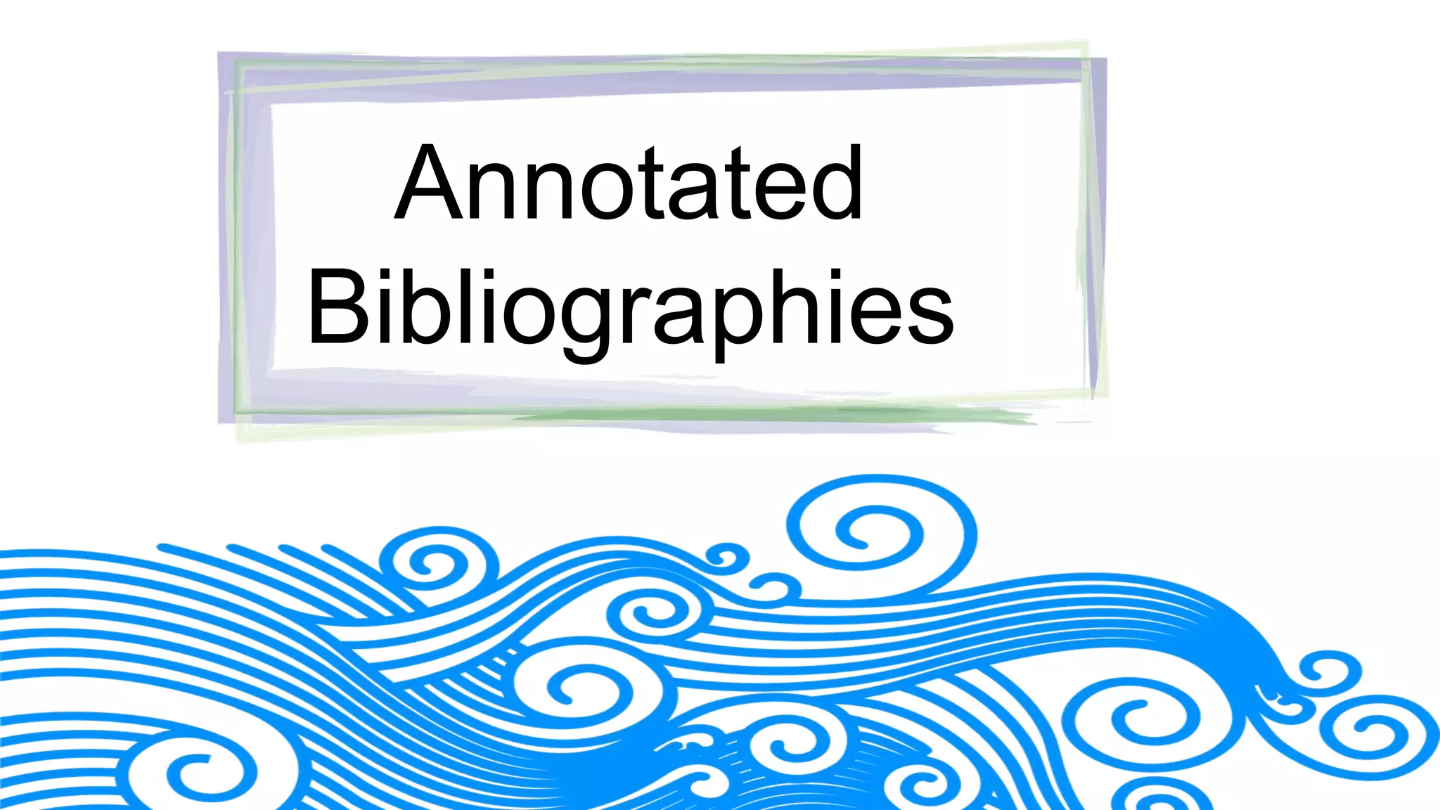 Annotated Bibliographies | PDF | Search | Internet