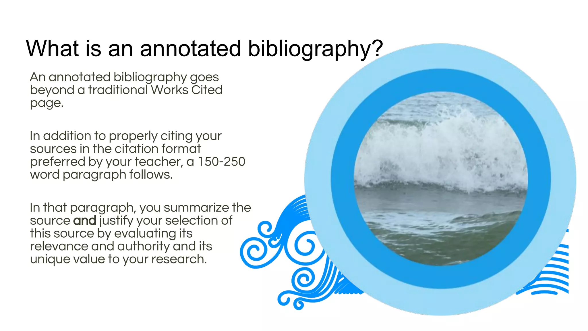 Annotated Bibliographies | PDF | Search | Internet