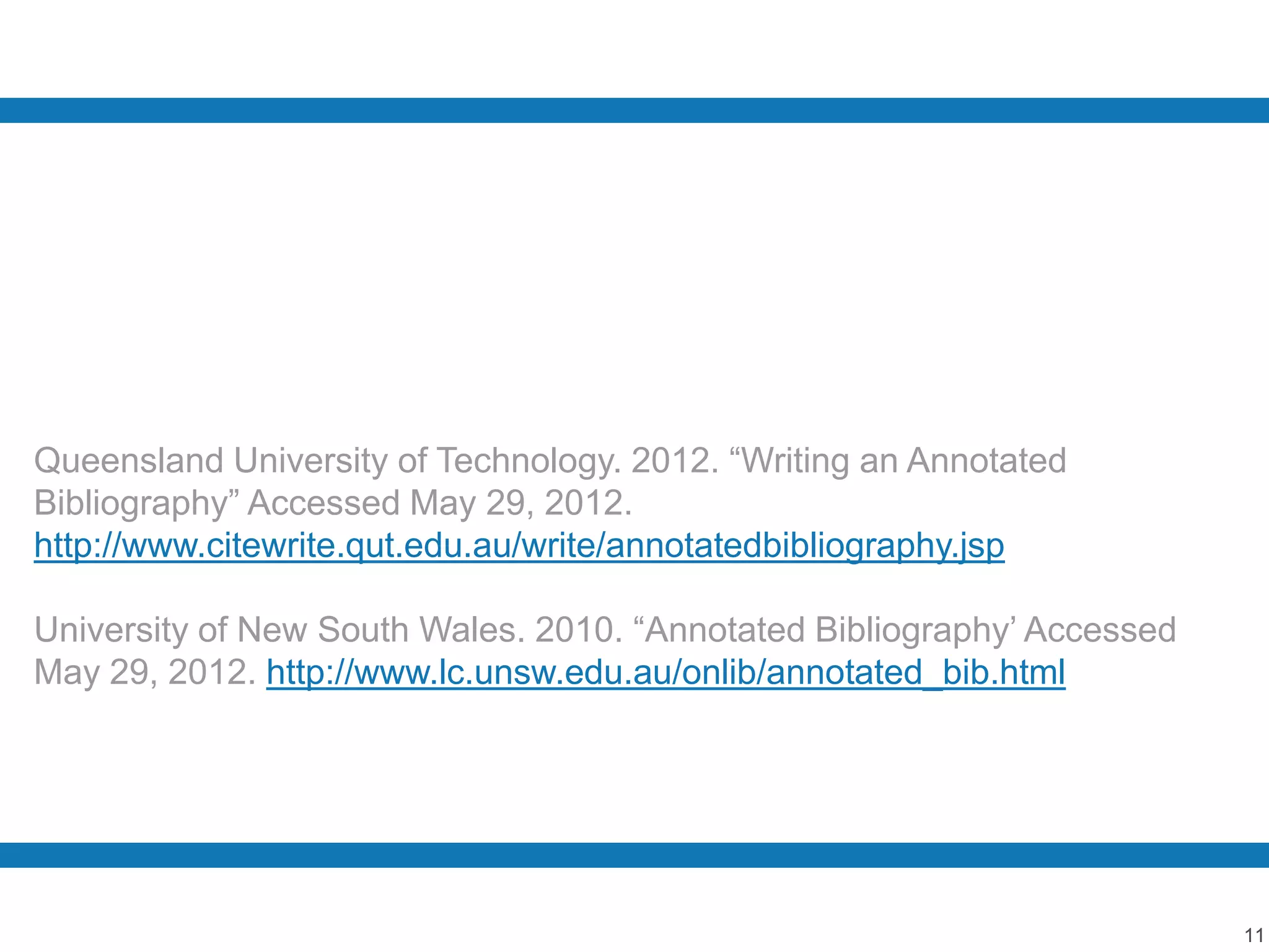 Annotated bibliographies middle_school_science | PPTX