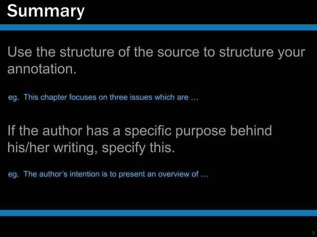 Annotated Bibliographies - Visual Art | PPTX