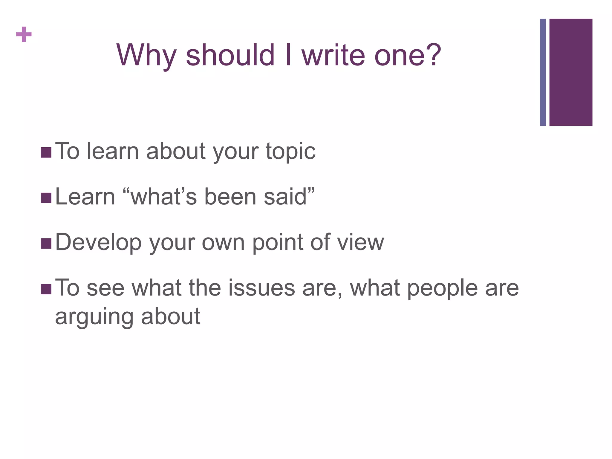 Annotated bibliography | PPT