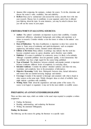 Annotated bibliography | DOCX