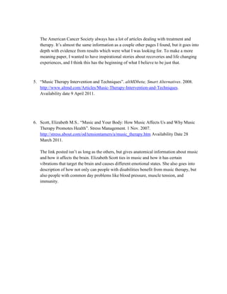 Annotated bibliography for research | PDF