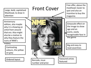 Annotated conventions of an indie magazine | PPT