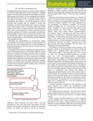 Annotated Corpus For Citation Context Analysis | PDF