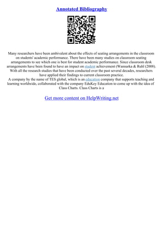 Annotated Essay Example | PDF