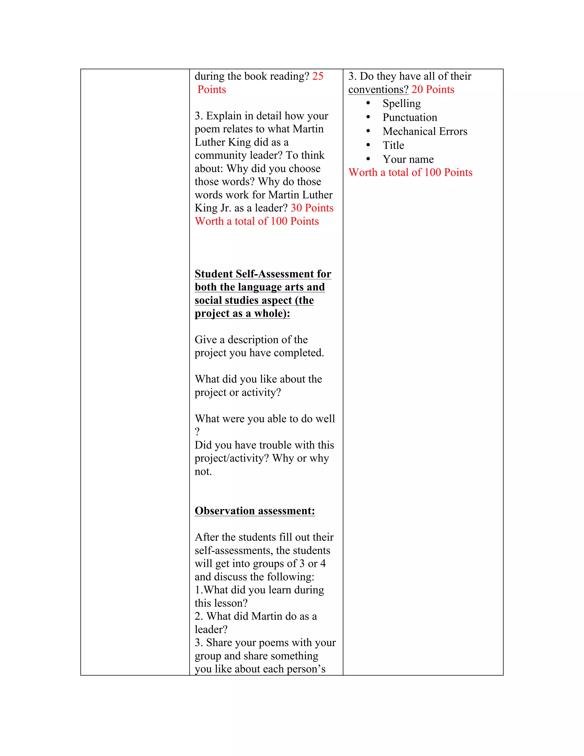 Annotated Lesson Plan | Pdf