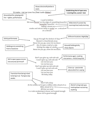 Annotated lyrics | DOCX | Poetry | Books and Literature