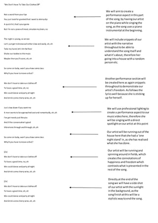 Annotated lyrics | PDF