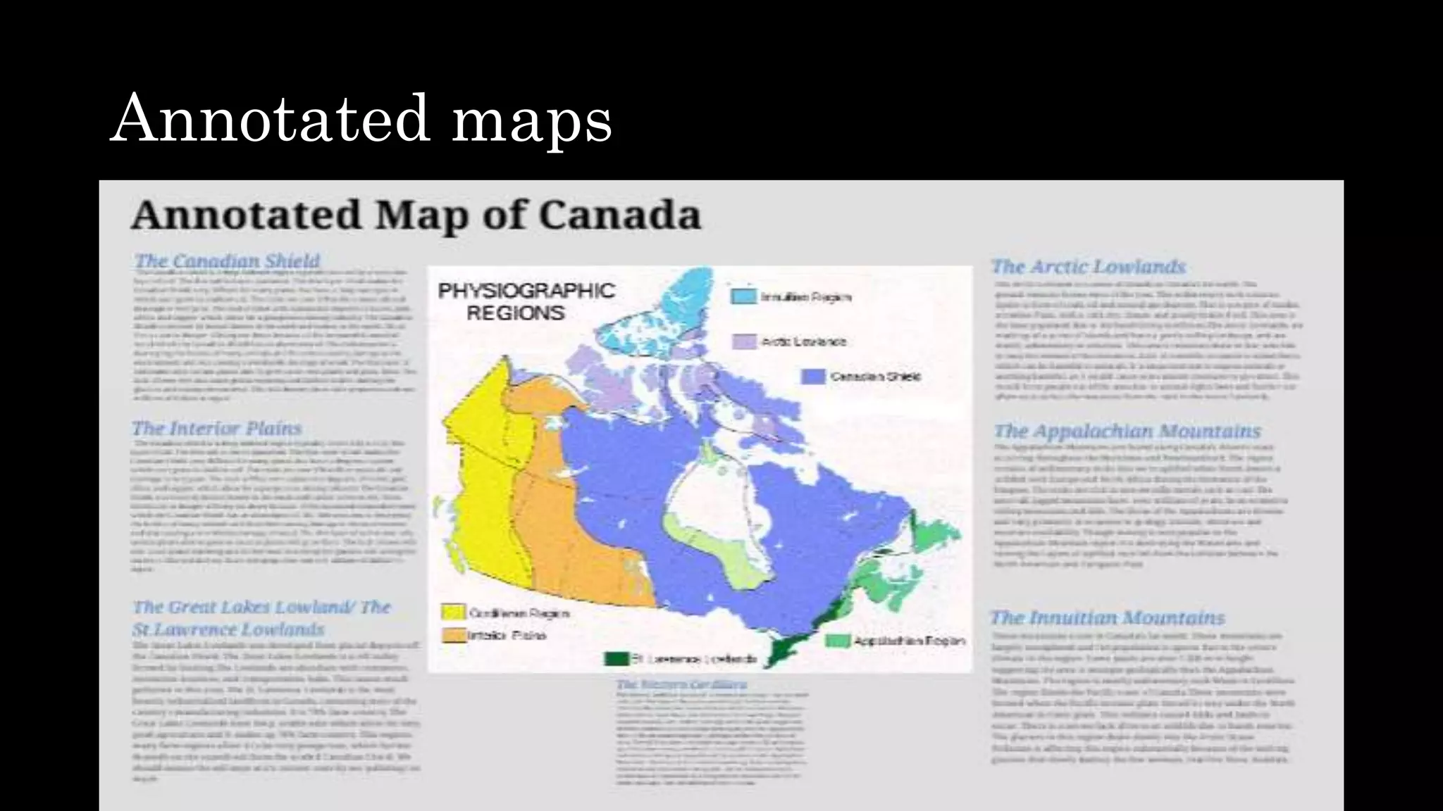 Annotated maps & diagrams | PPTX