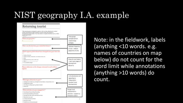 Annotated maps & diagrams | PPTX | Geography | Science