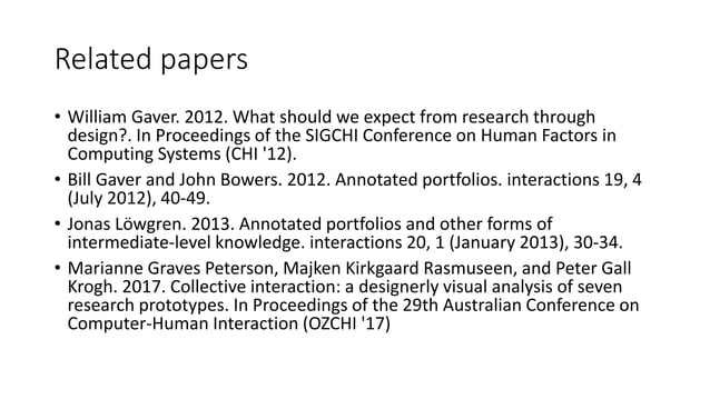 Annotated portfolios | PPTX