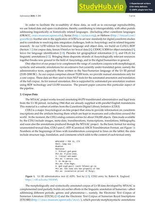 Annotating A Low-Resource Language With LLOD Technology Sumerian Morphology And Syntax | PDF ...