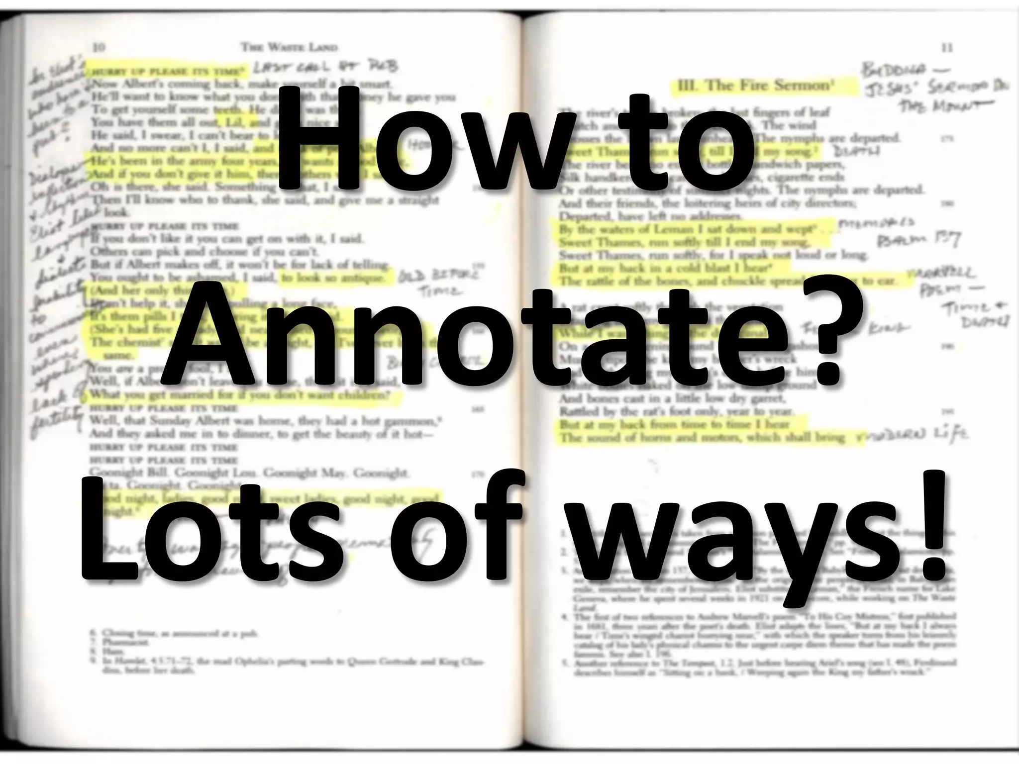 Annotating A Text Pdf