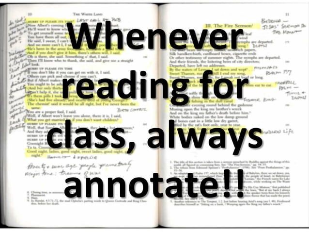 Annotating a text | PDF