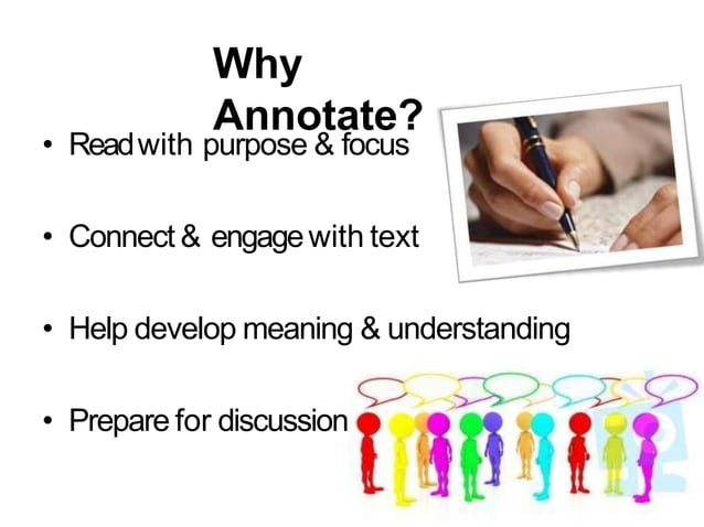 Annotating A Textpptx