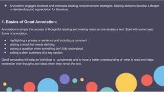 Annotating a text text annotation annotating a text.pptx