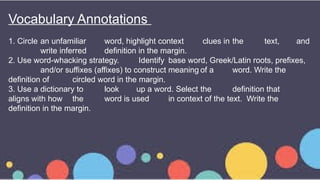 Annotating a text text annotation annotating a text.pptx