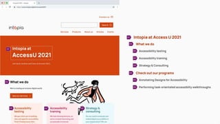Annotating designs for accessibility | PPT