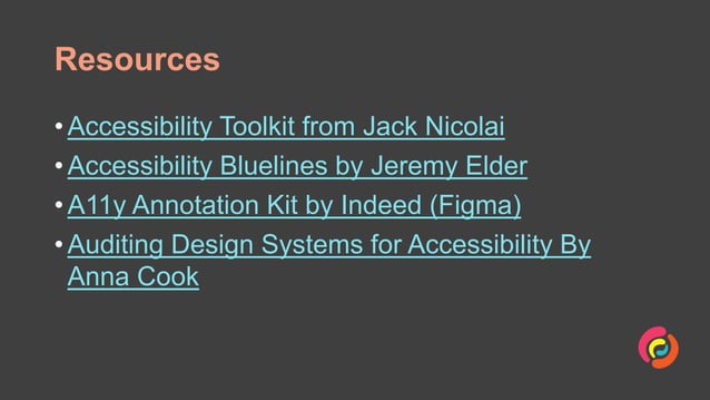Annotating designs for accessibility | PPT