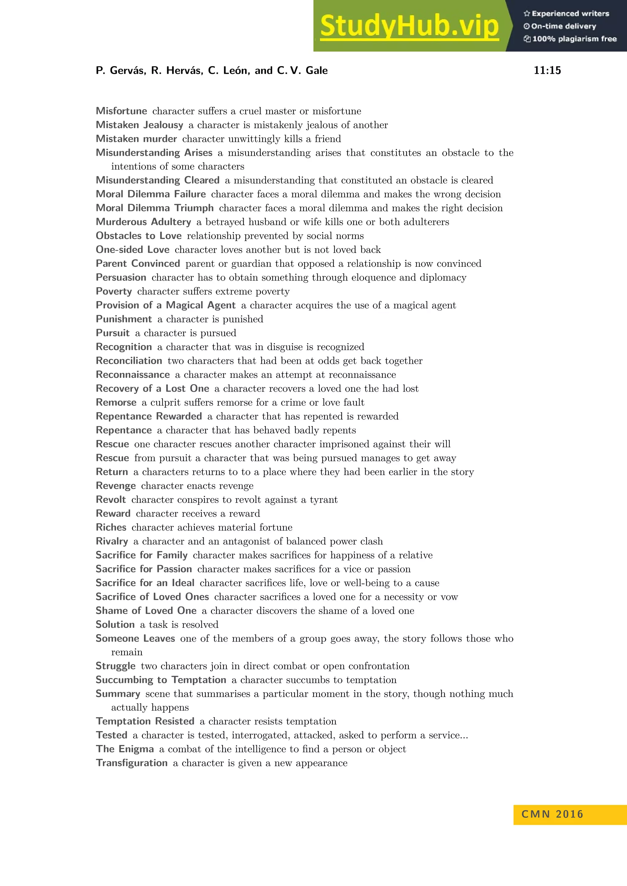 Annotating Musical Theatre Plots On Narrative Structure And Emotional Content | PDF | Musicals ...