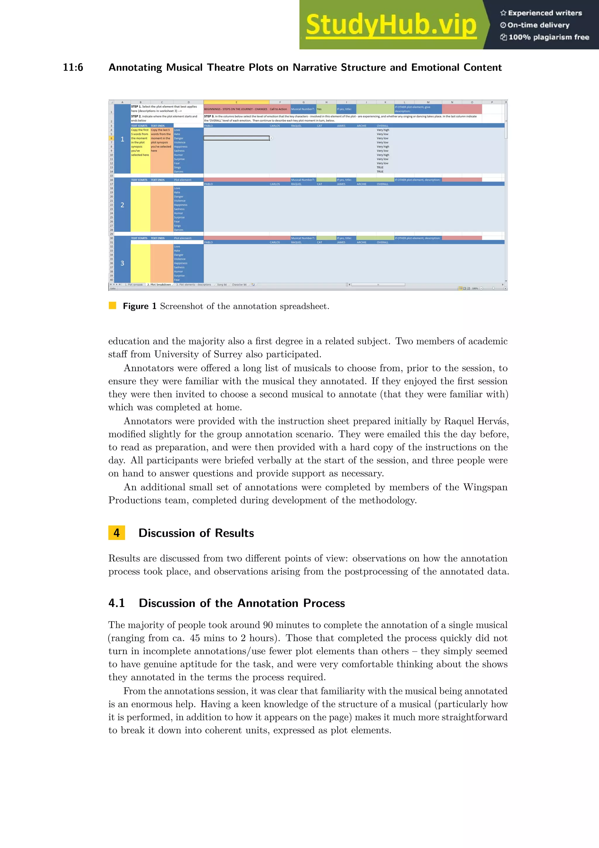 Annotating Musical Theatre Plots On Narrative Structure And Emotional Content | PDF | Musicals ...