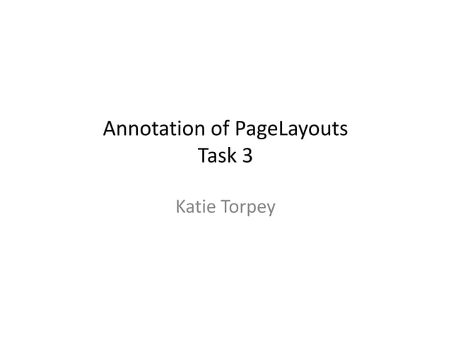 Task 3 | PPT