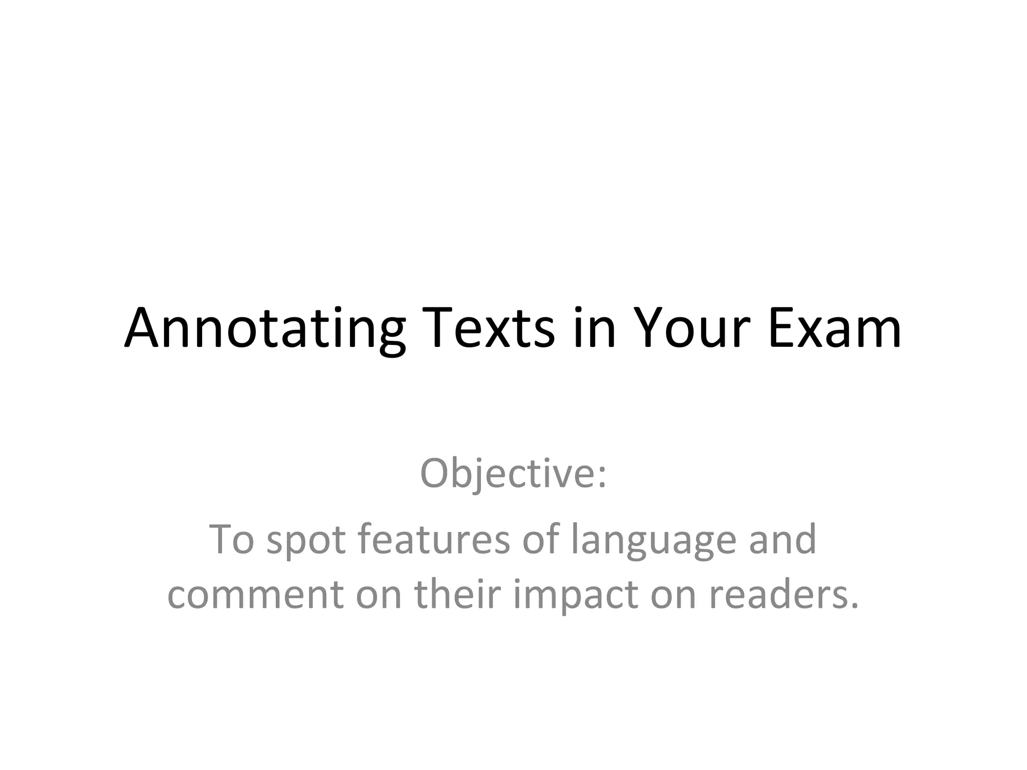 AQA English - Unit 1 Understanding non-fiction texts | PPT