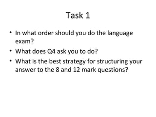 AQA English - Unit 1 Understanding non-fiction texts | PPT