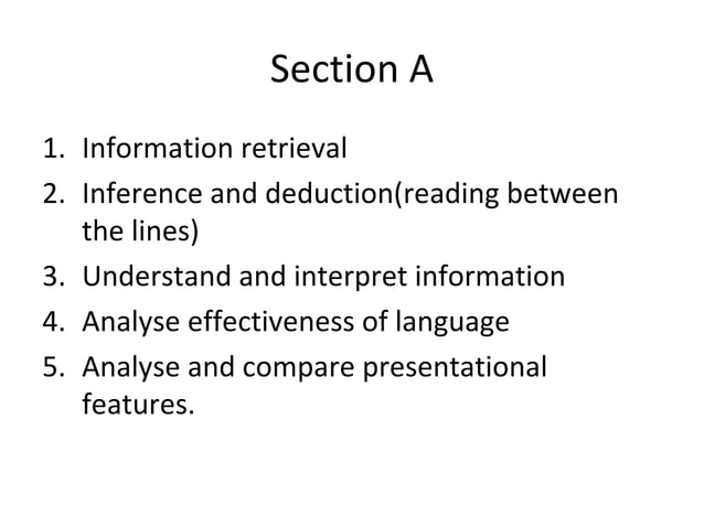 AQA English - Unit 1 Understanding non-fiction texts | PPT