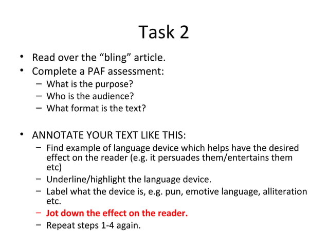 AQA English - Unit 1 Understanding non-fiction texts | PPT