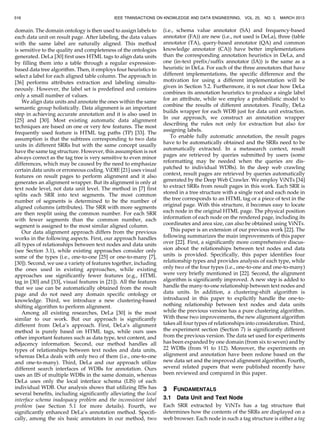 Annotating Search Results from Web Databases | PDF | Web Design and HTML | Internet