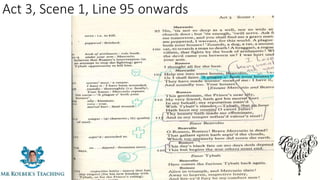 Annotation Guide: Romeo and Juliet - William Shakespeare | PPTX