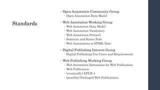 Annotation and Community | PPT