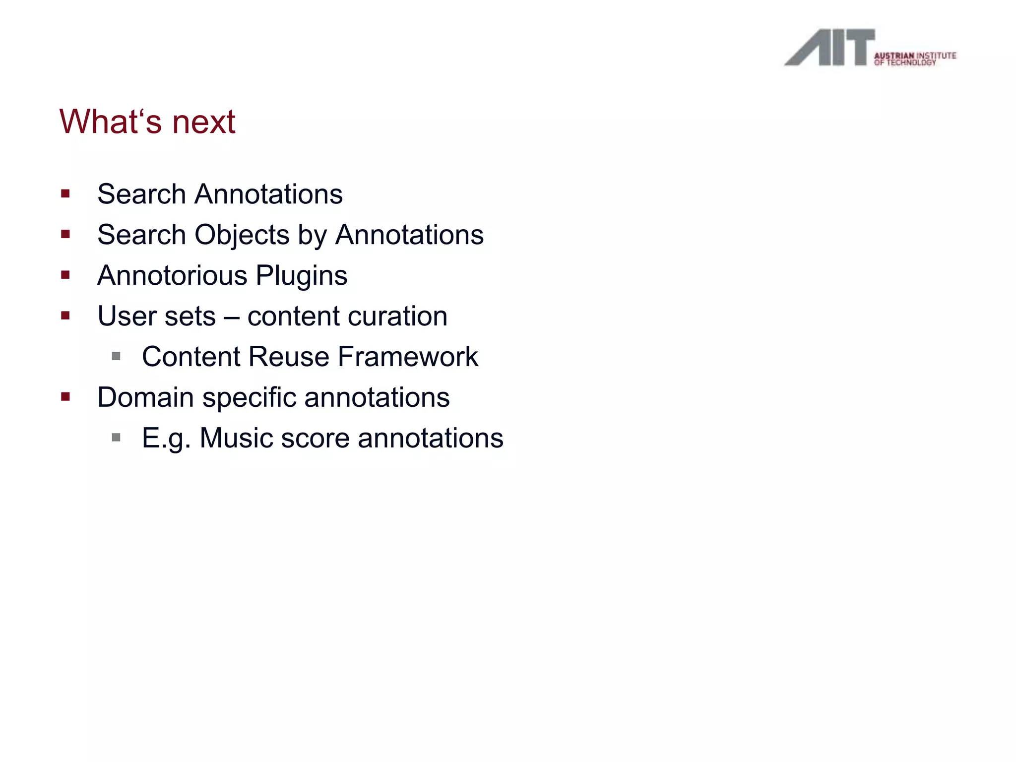 Europeana Creative: Annotation api | PPT