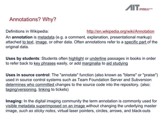 Europeana Creative: Annotation api | PPT