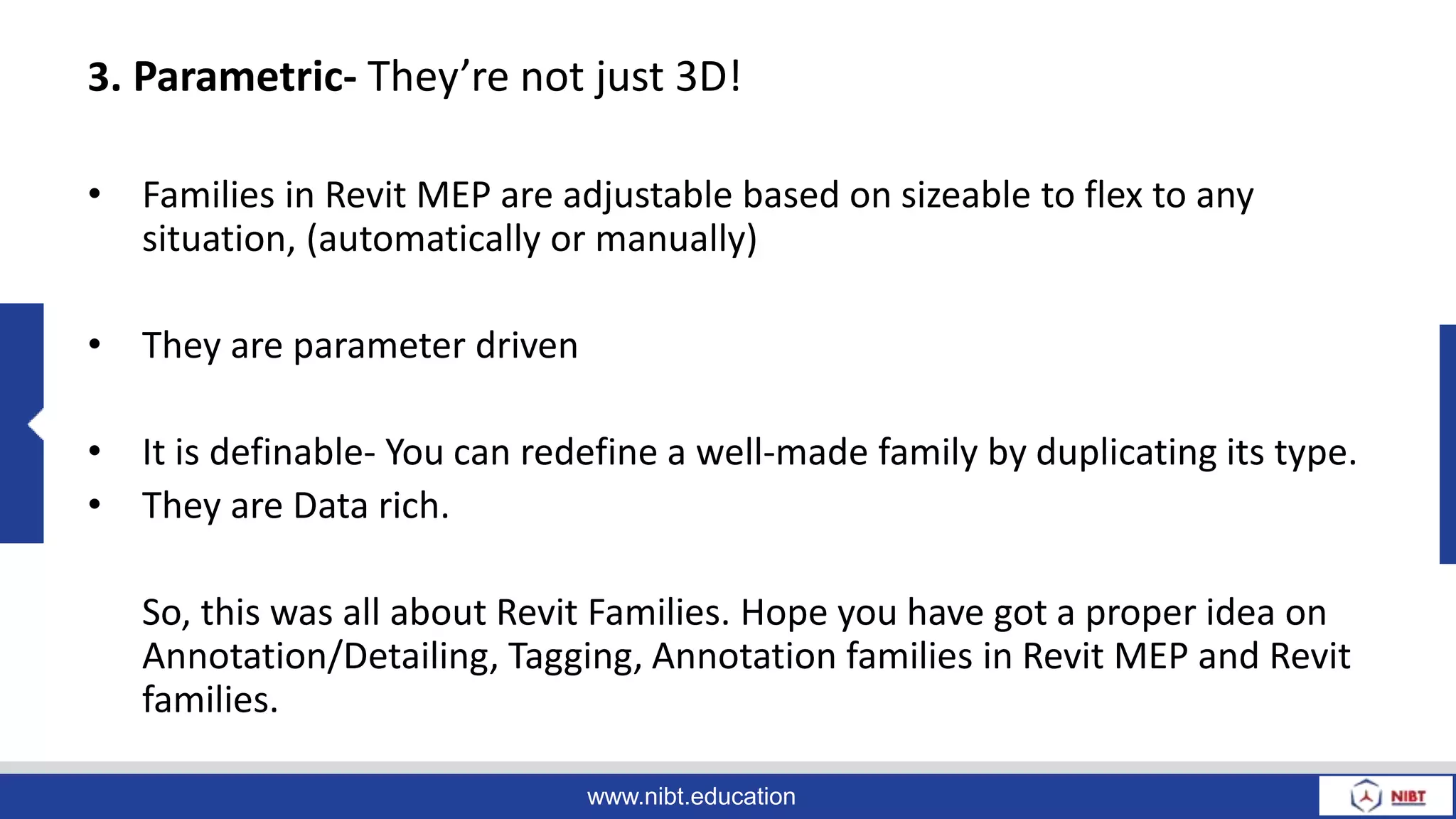 Introduction to Revit MEP Detailing/Annotation & Tagging | PPTX