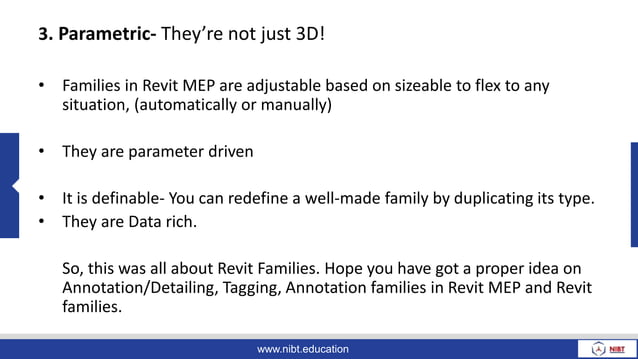 Introduction to Revit MEP Detailing/Annotation & Tagging | PPTX