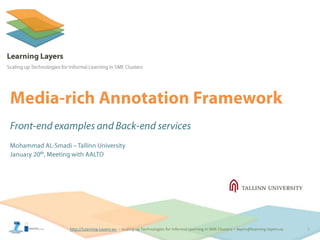 Annotation framework | PPTX