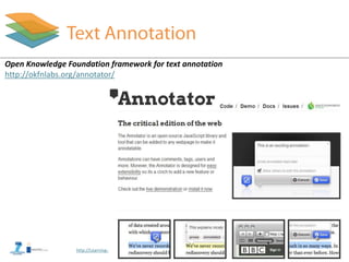 Annotation framework | PPTX