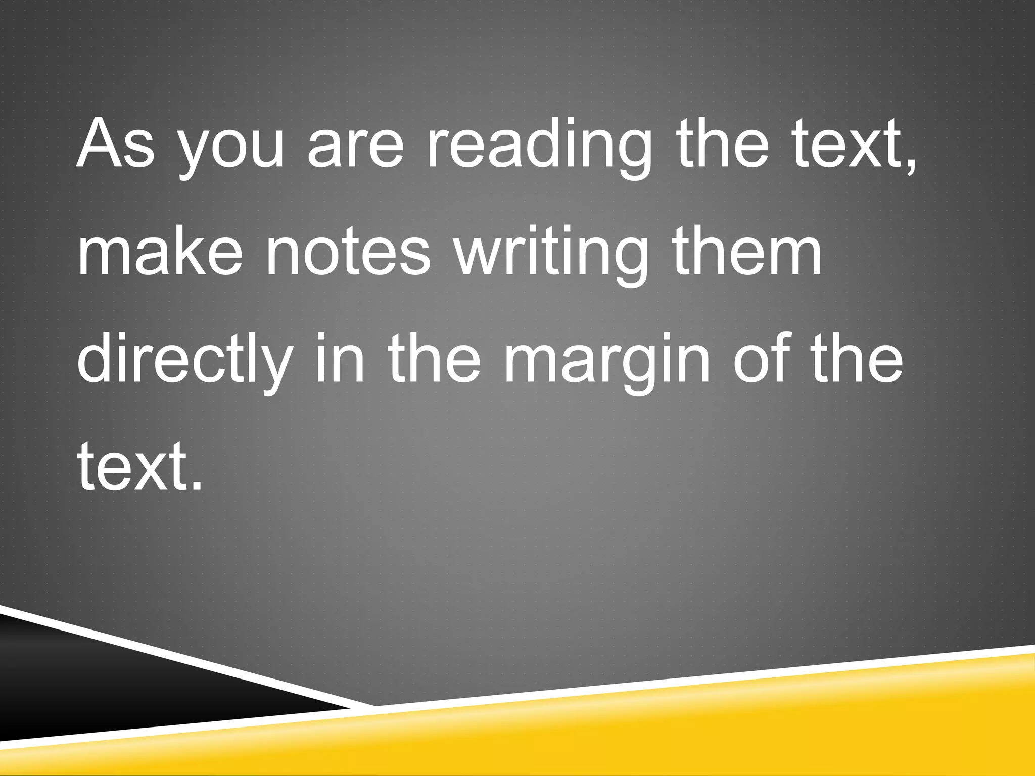 Annotation notes | PPTX