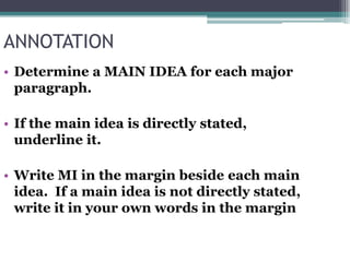 Annotation notes[1] | PPTX