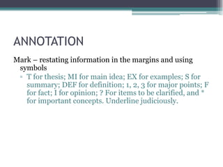 Annotation notes[1] | PPTX