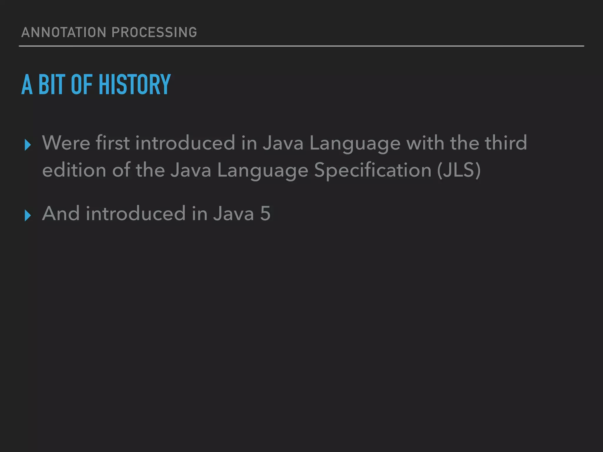 Annotation processing | PDF