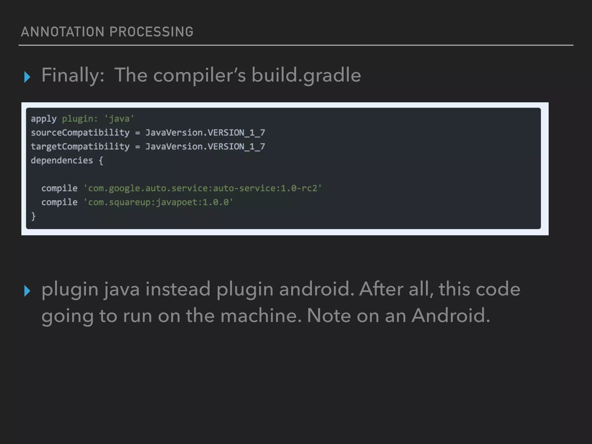Annotation processing | PDF