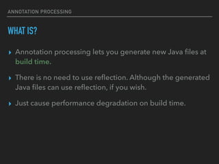 Annotation processing | PDF
