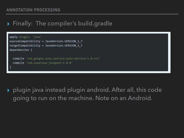 Annotation processing | PPT