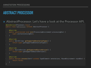 Annotation processing | PDF