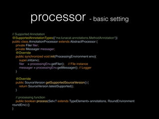 Annotation processing in android | PDF