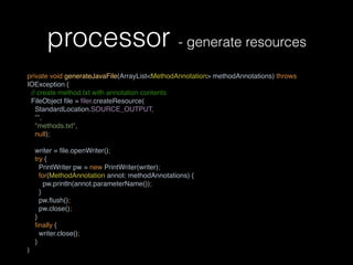 Annotation processing in android | PDF